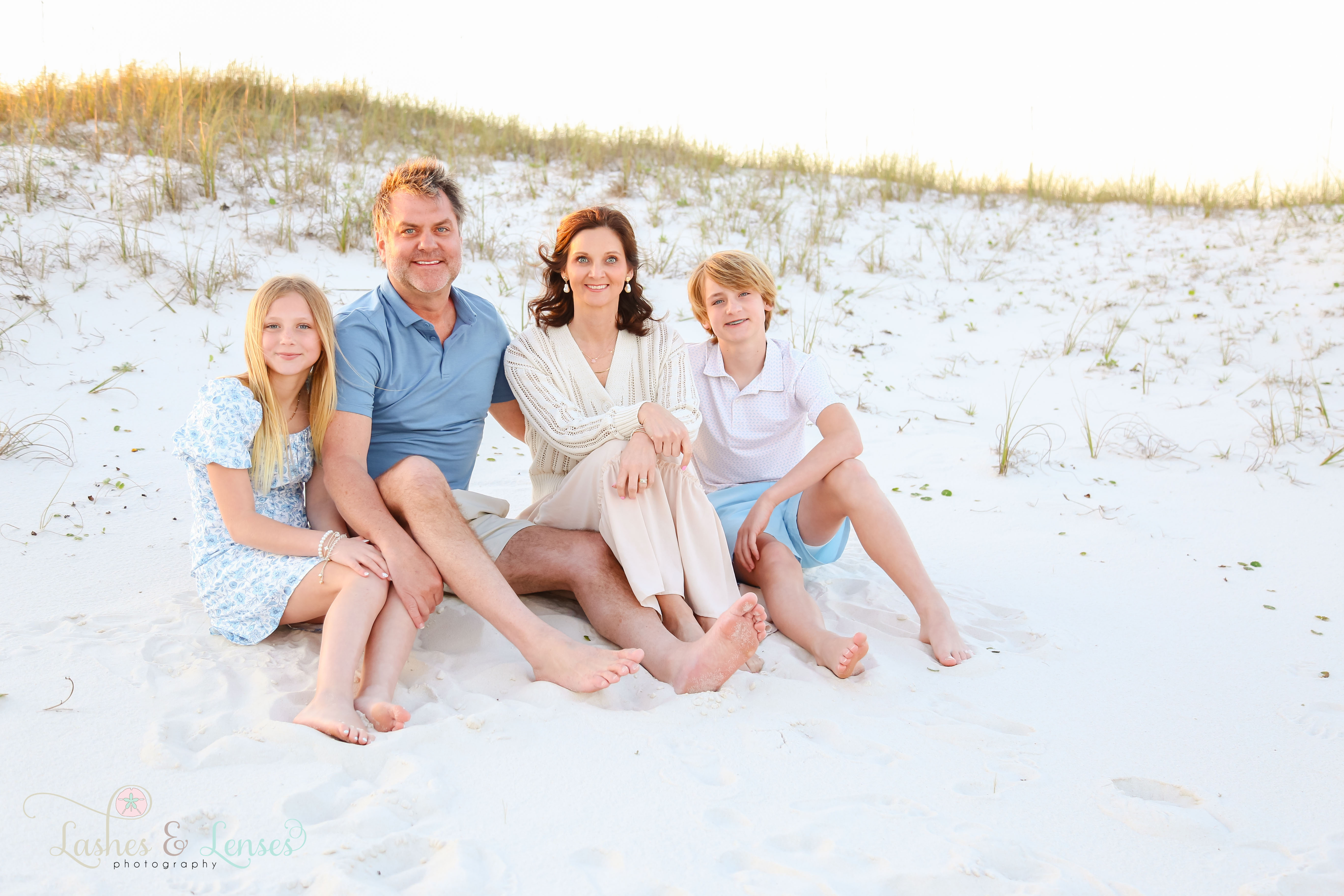 Memorable Family Beach Session: Nugent Family's Sunset Delight